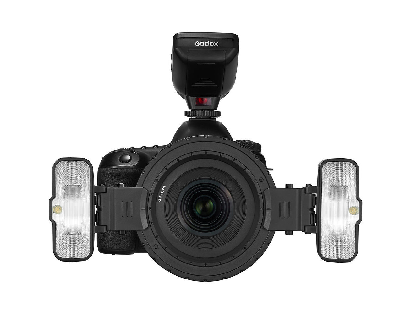 Godox Macro Ring Flash Two Light Kit MF-12