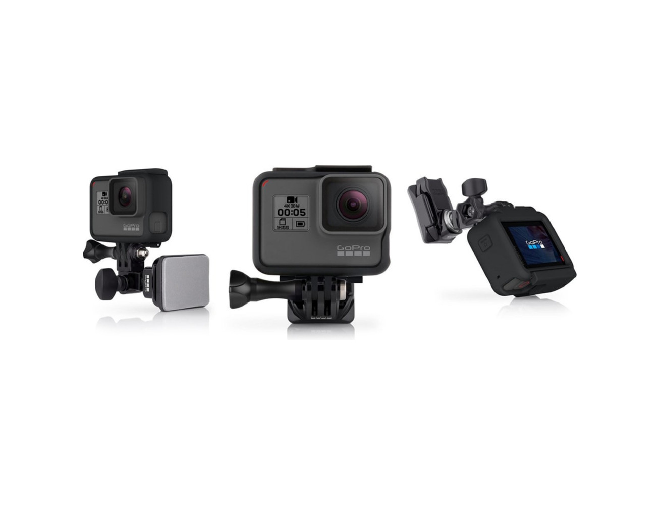 GoPro Helmet Front + Side Mount