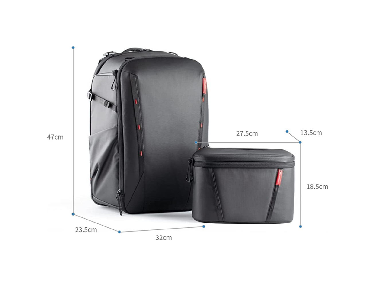 PGYTech Onemo 2 Backpack 25l met uitneembare schoudertas Space Black