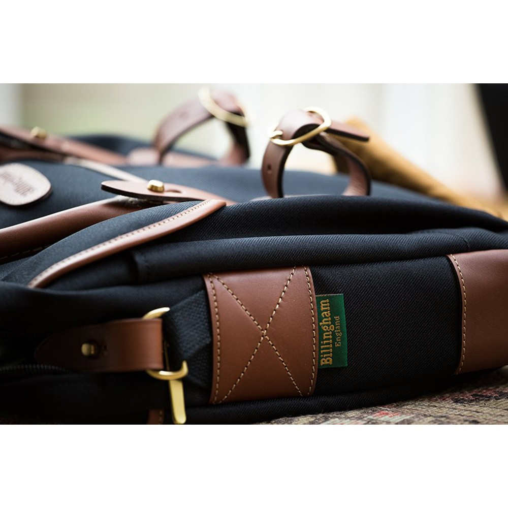 Billingham Thomas Brief Case - Sage Fibrenyte/Chocolate